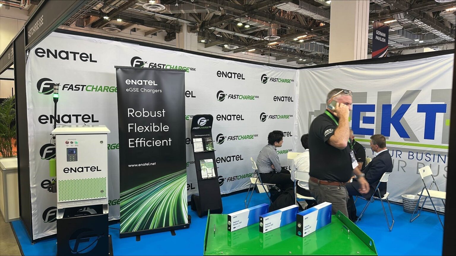 Enatel and FastCharge Group Partner - Enatel